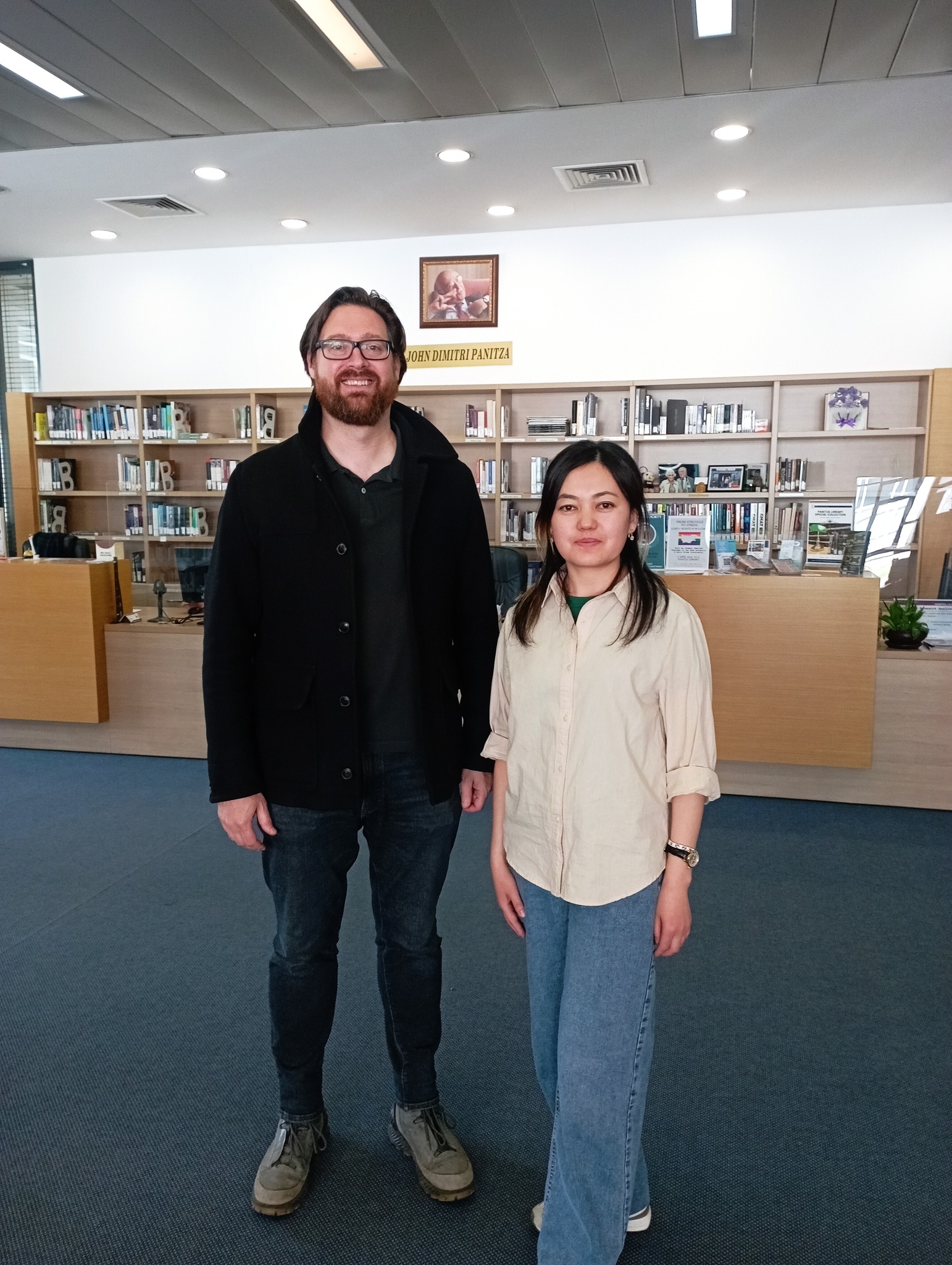 OSUN Staff Mobility Program: Exploring the Library of the American ...