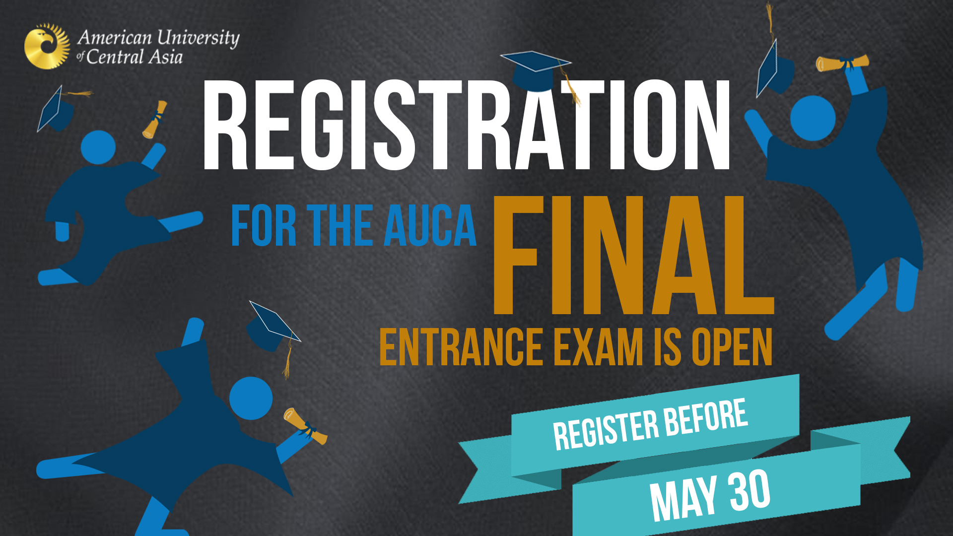 The final entrance exam to AUCA!