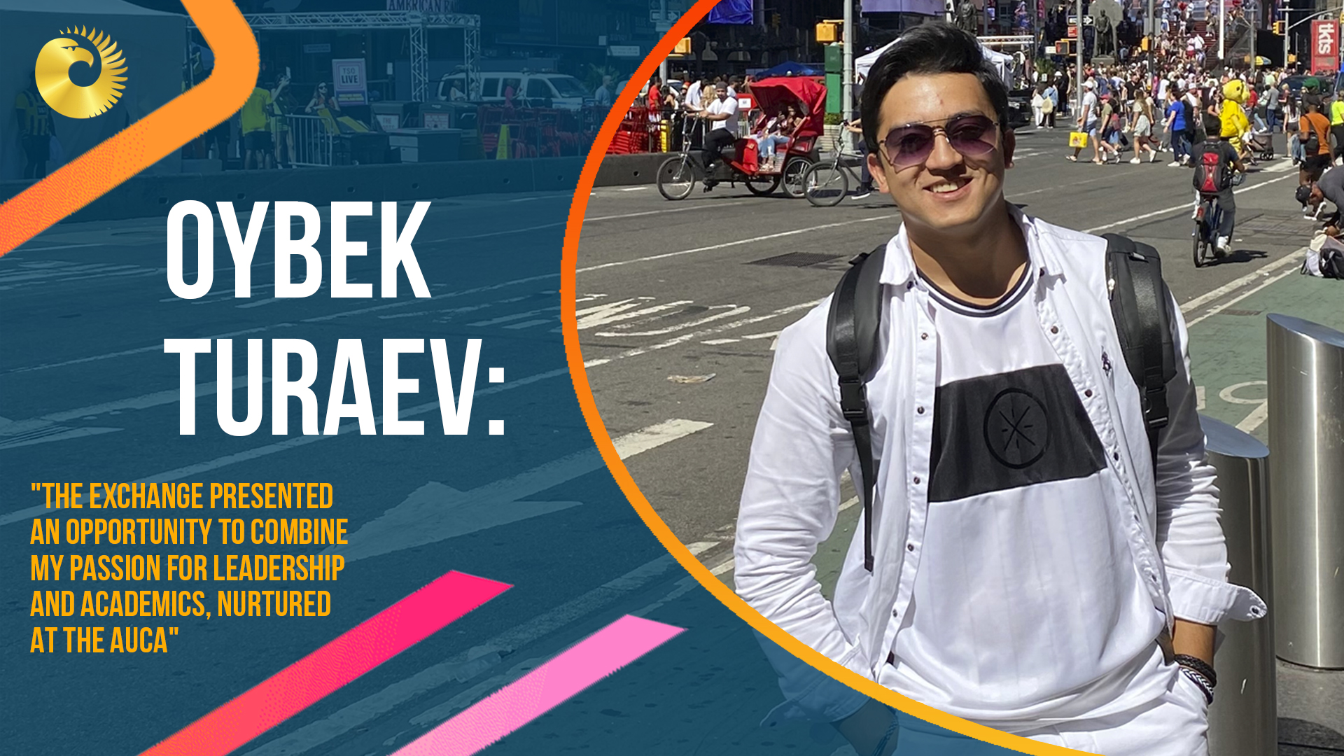 Oybek Turaev: "The exchange presented an opportunity to combine my ...