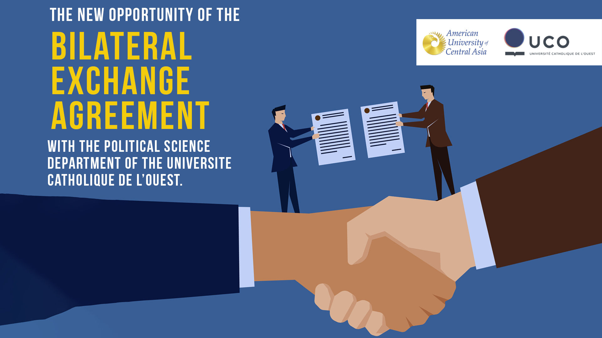 Bilateral exchange agreement with the Political Science Department of ...